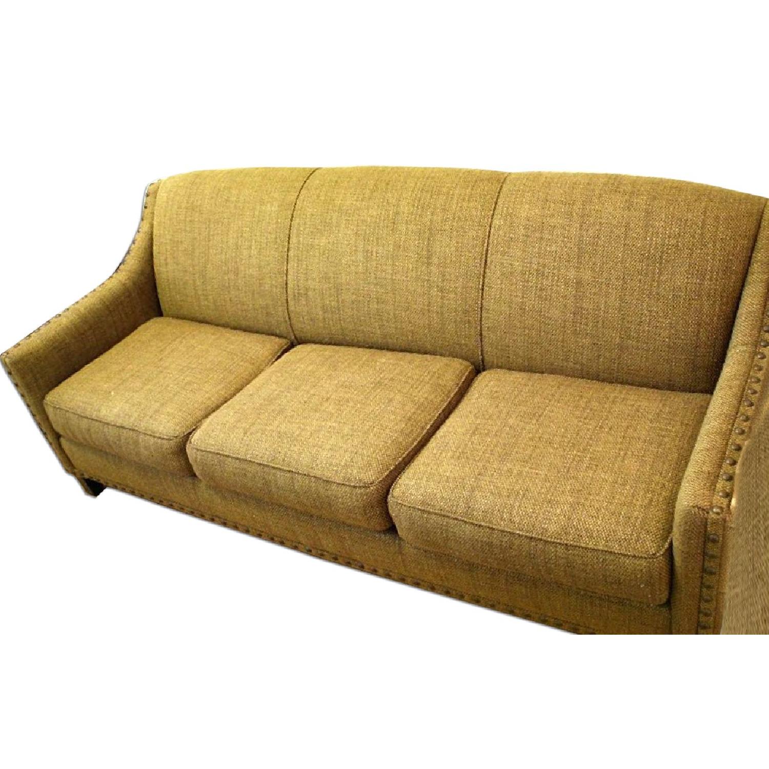 3 Seater Tweed Couch - AptDeco