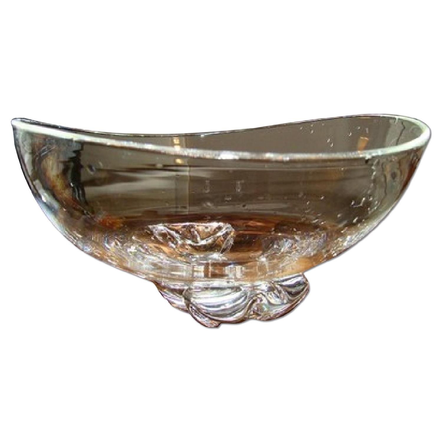 Antique Signed Steuban Art Glass Bowl - AptDeco