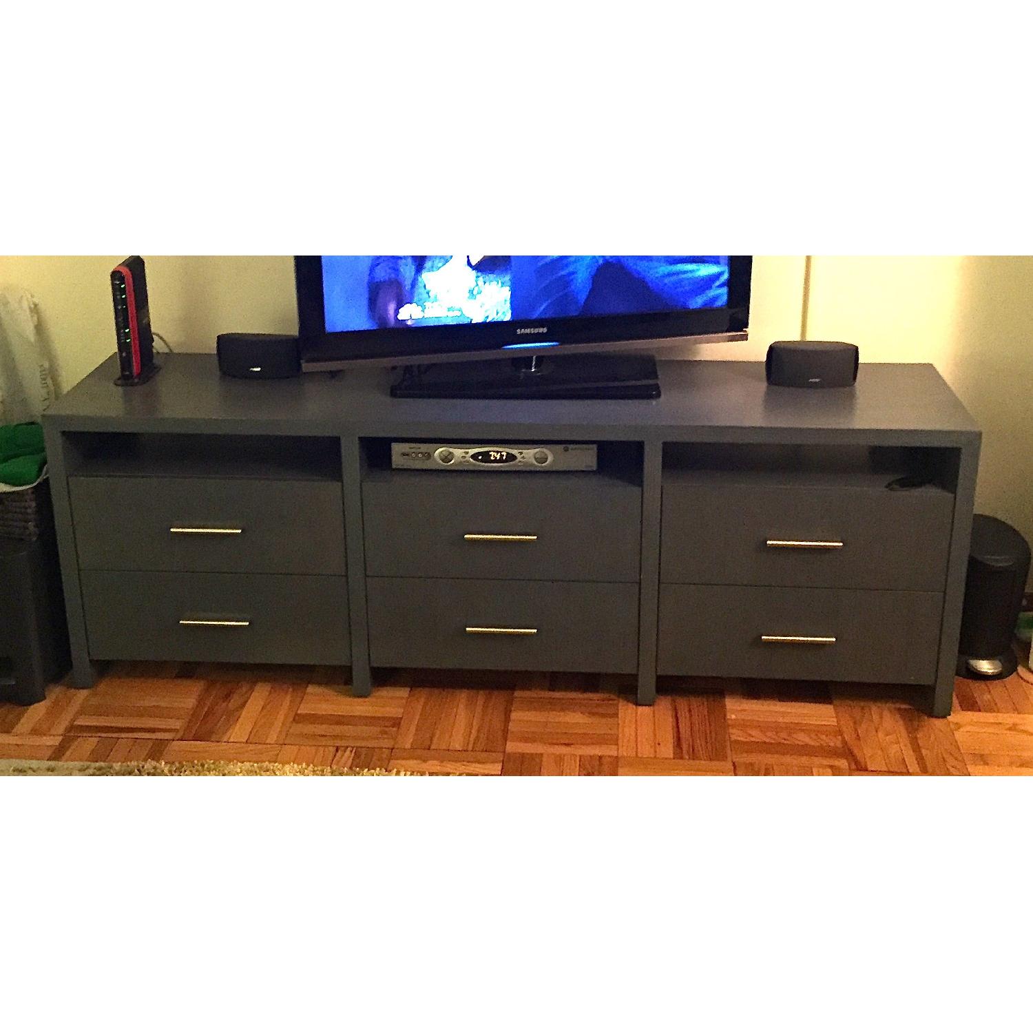 Custom Made TV Console - AptDeco