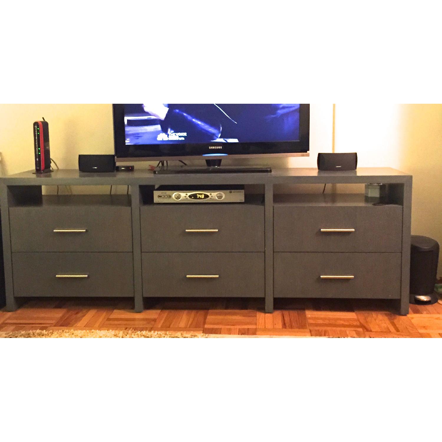 Custom Made TV Console - AptDeco
