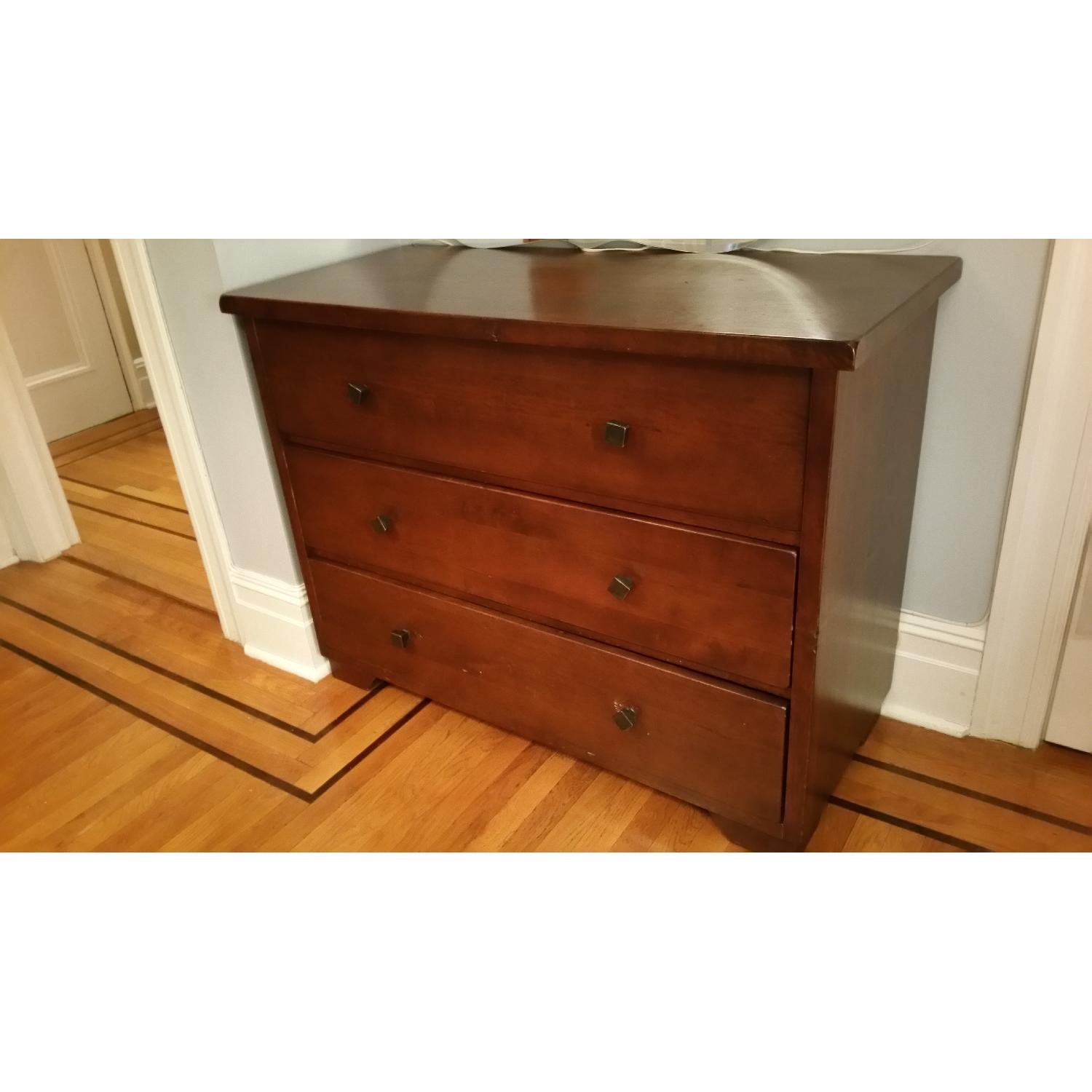Pottery Barn Sumatra Wood Extra Wide Dresser - AptDeco