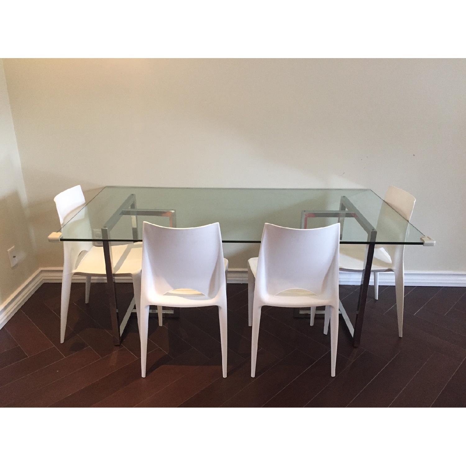 CB2 Silverado Rectangular Dining Table - AptDeco