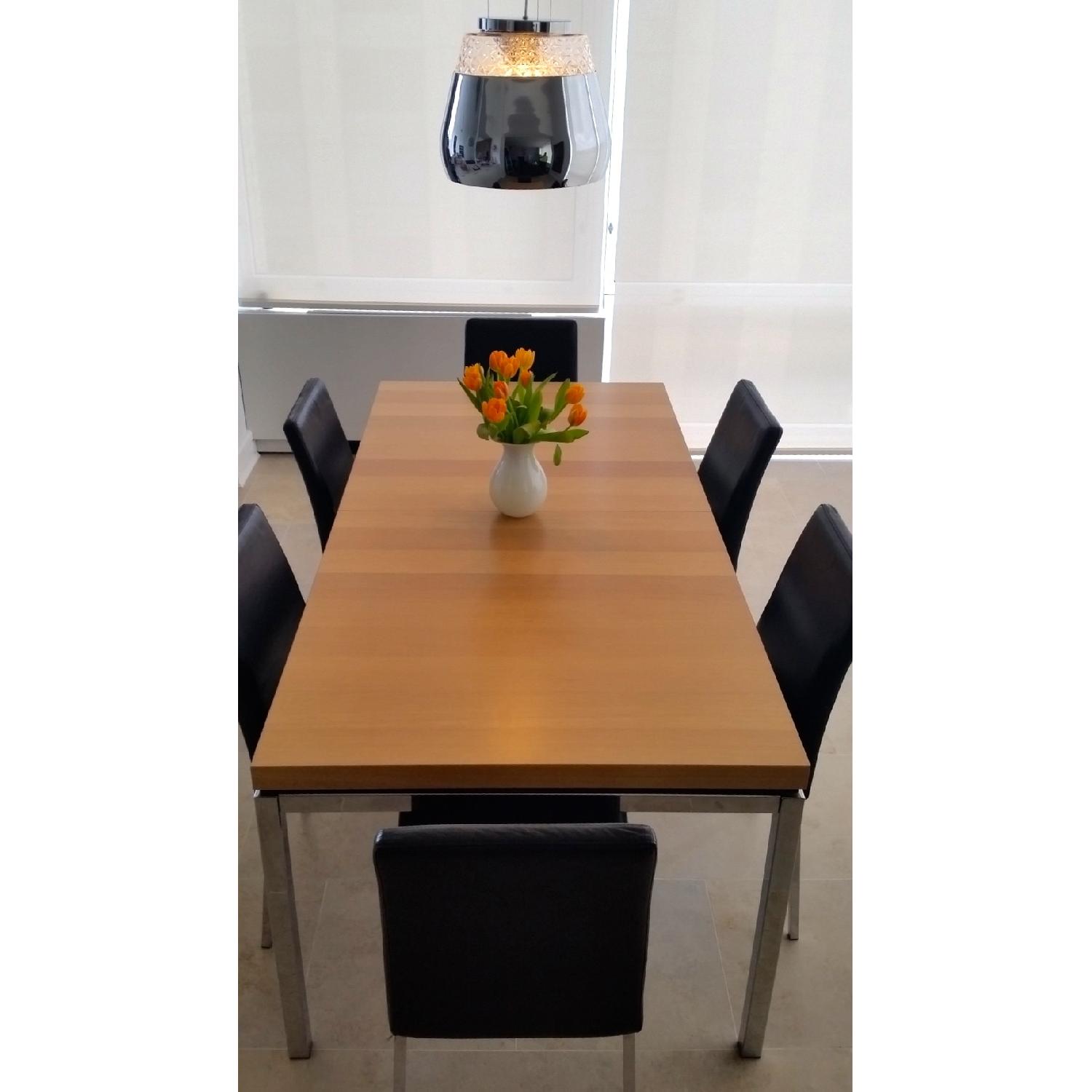 BoConcept Extendable Dining Table in Oak - AptDeco