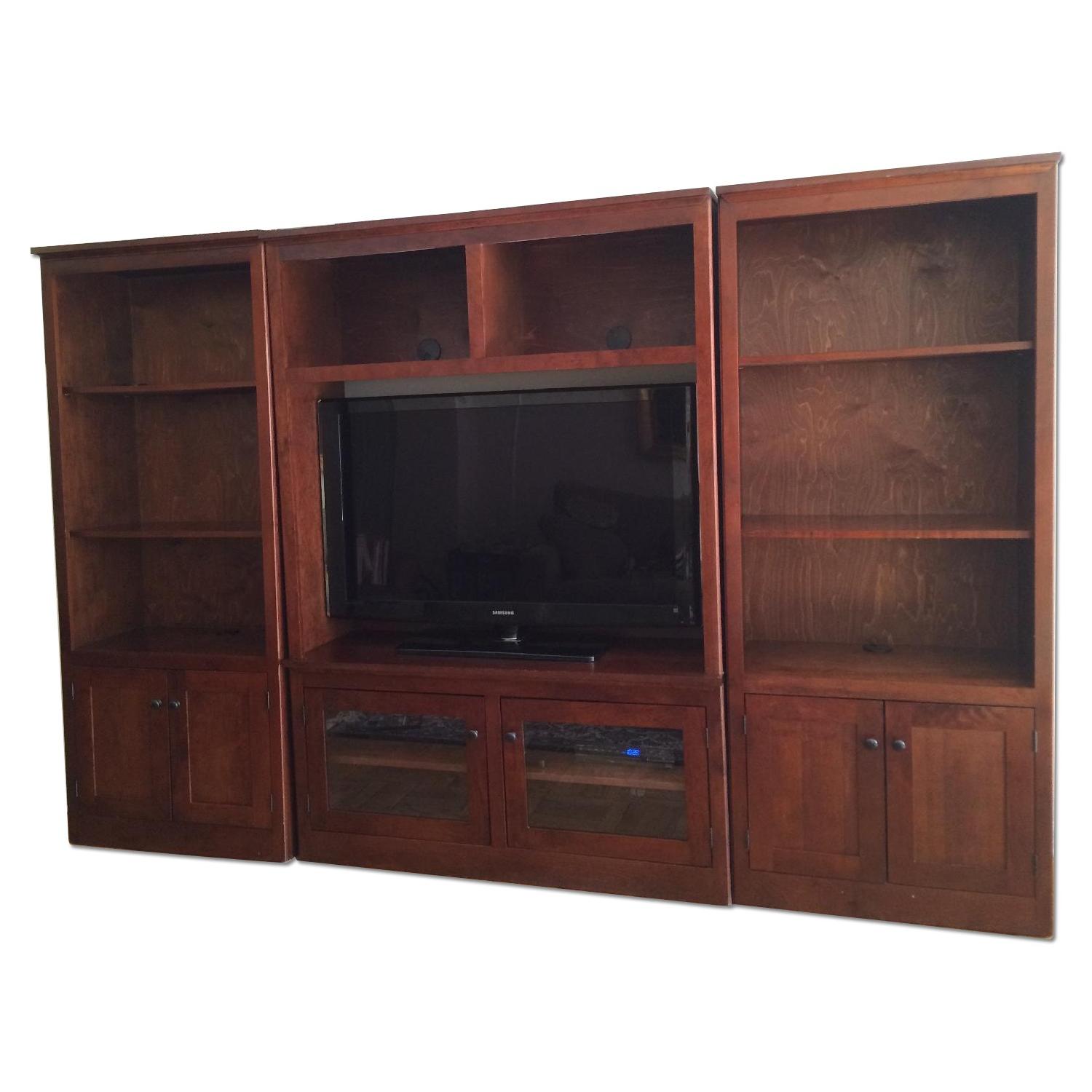 Crate & Barrel Entertainment Unit - AptDeco