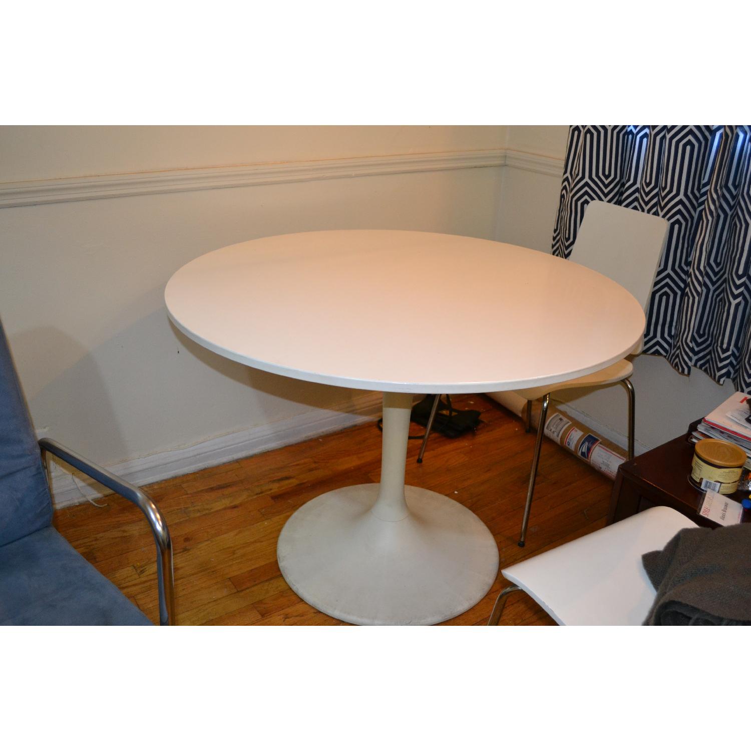 Ikea Docksta Table w/ 2 VIlmar Chairs - AptDeco