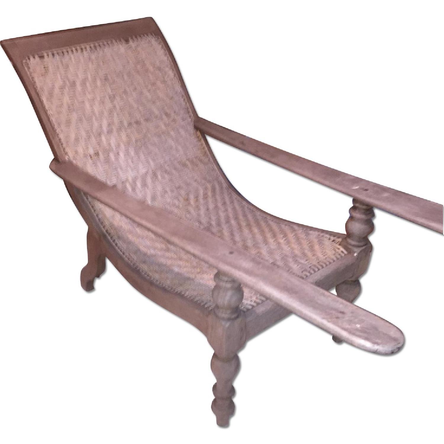 Antique Indian Club Chair - AptDeco