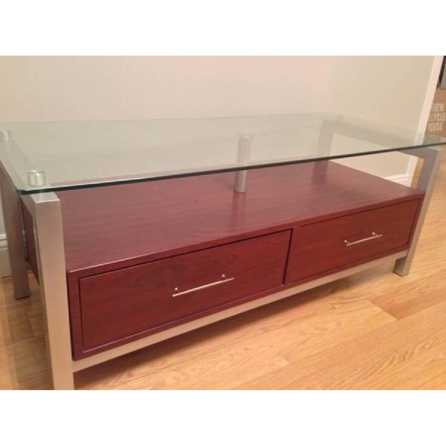 Modern TV Media Console - AptDeco