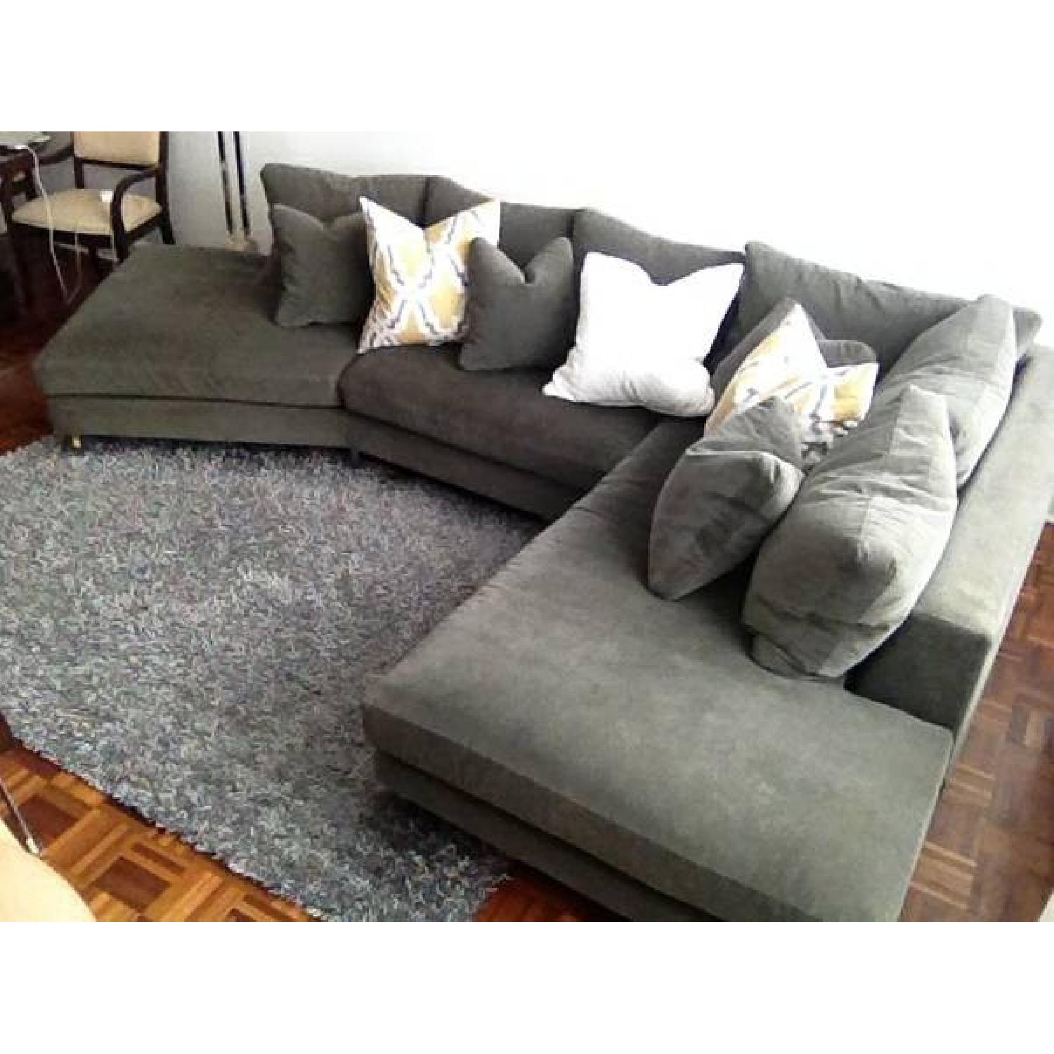 Room & Board Hayes Right Angled Sectional Sofa - AptDeco