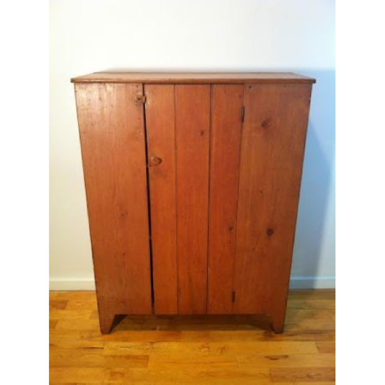Antique Pie Safe Cupboard - AptDeco