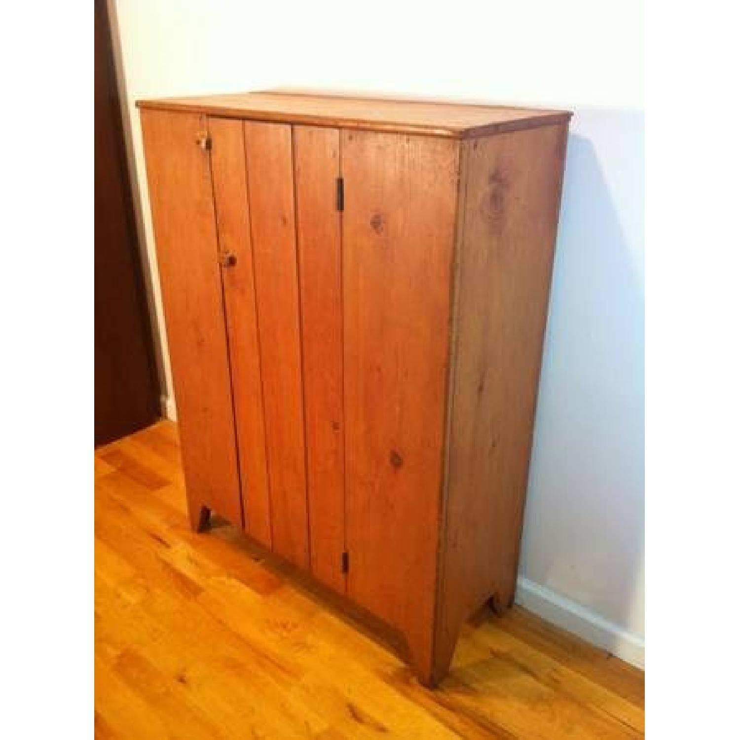 Antique Pie Safe Cupboard - AptDeco