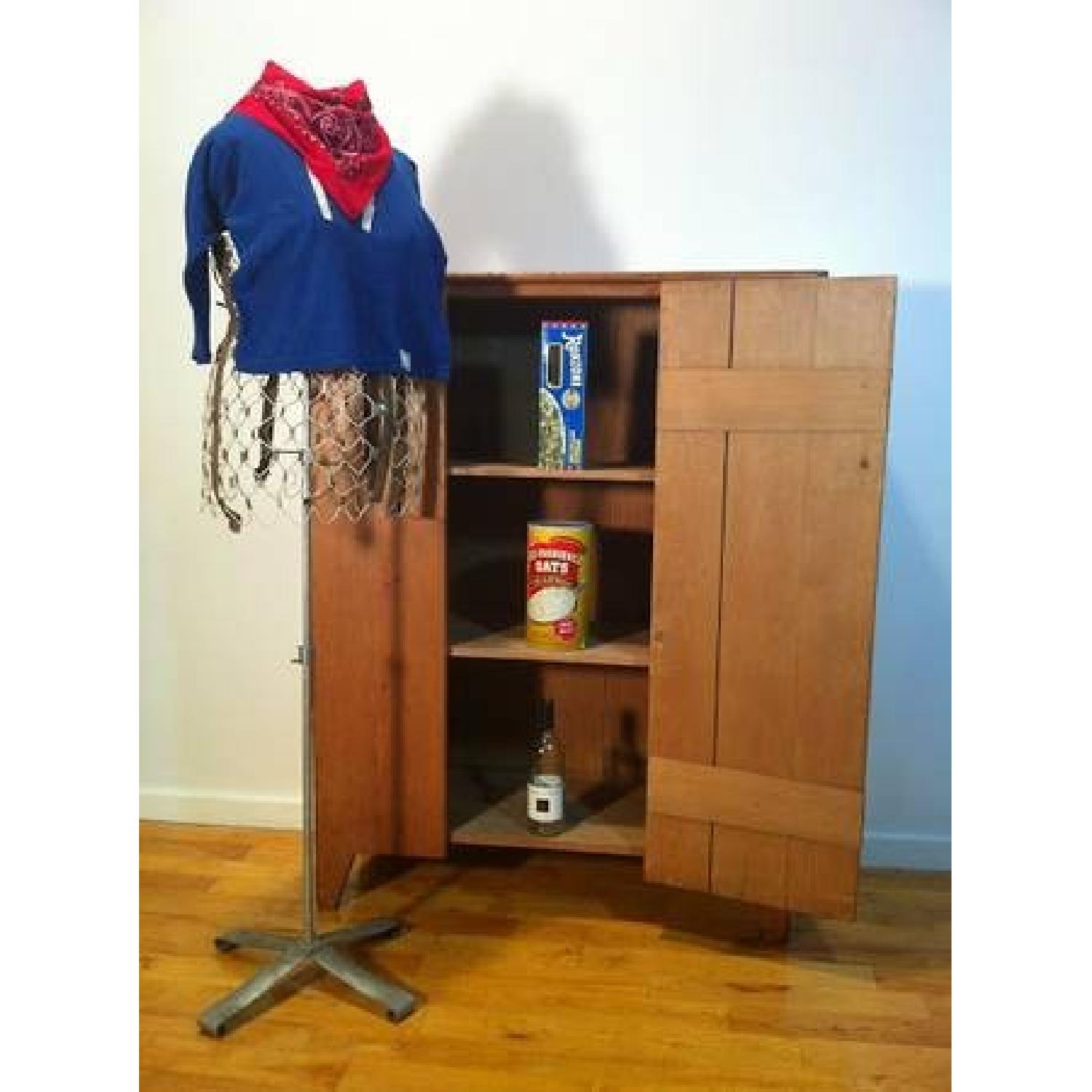 Antique Pie Safe Cupboard - AptDeco