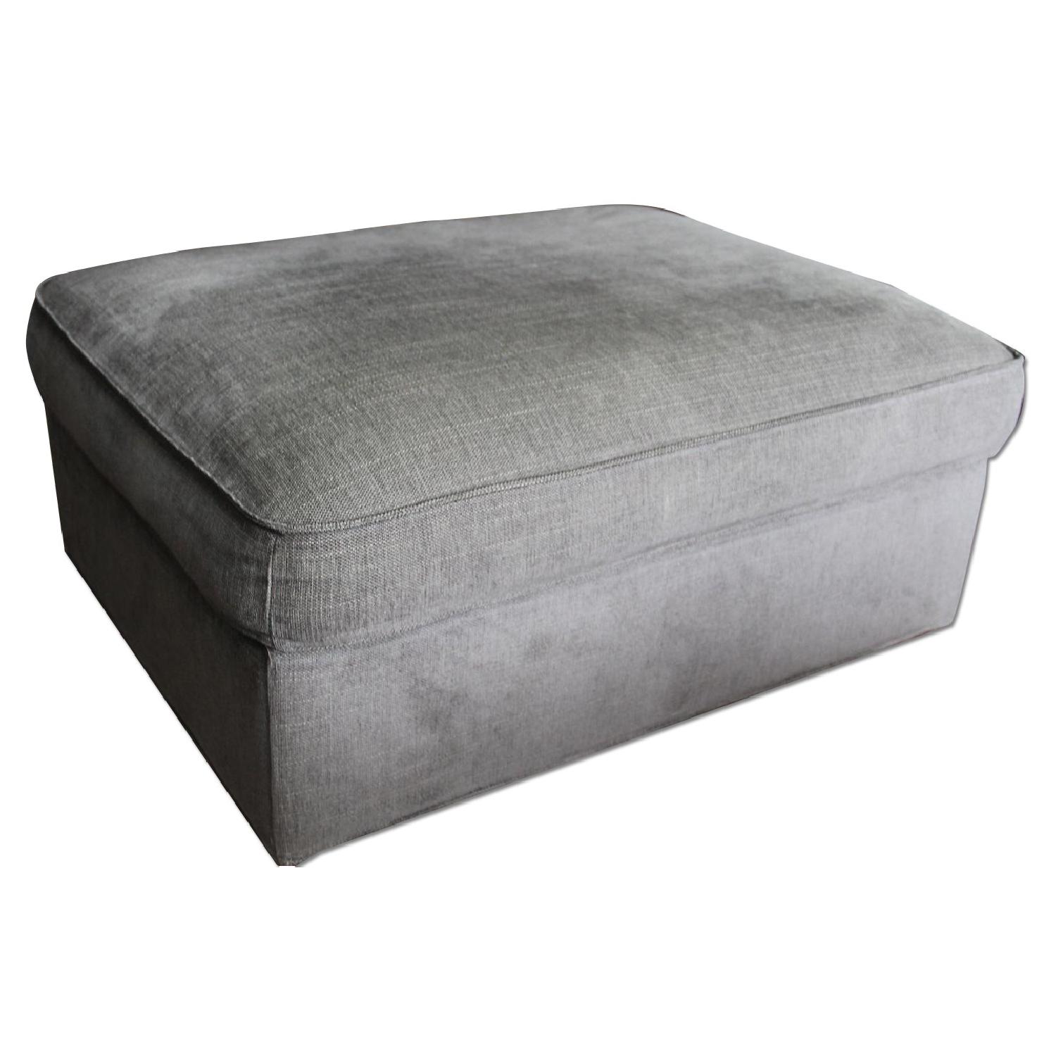 Ikea Kivik Ottoman w/ Storage - AptDeco
