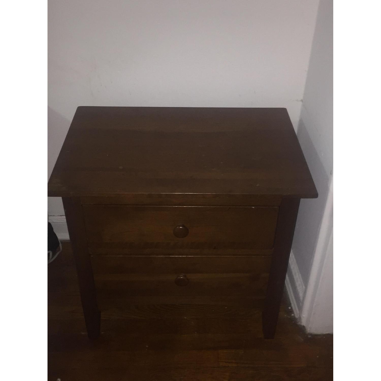Ethan Allen Wood Night Stand - AptDeco