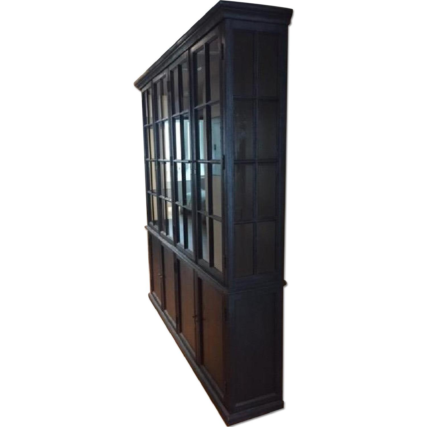 Restoration Hardware Hampton Casement 4-Door Panel Sideboard & Glass ...