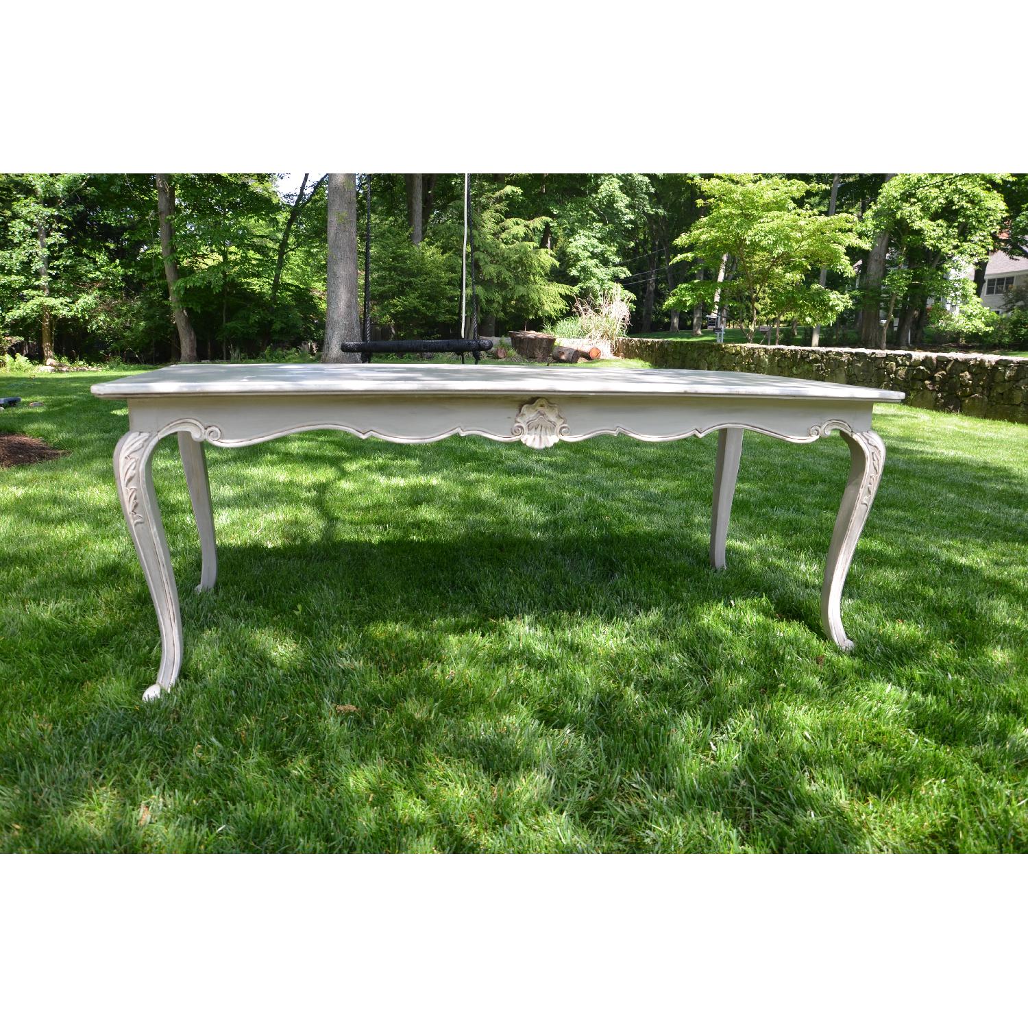 ABC Carpet and Home Distressed Dining Table - AptDeco