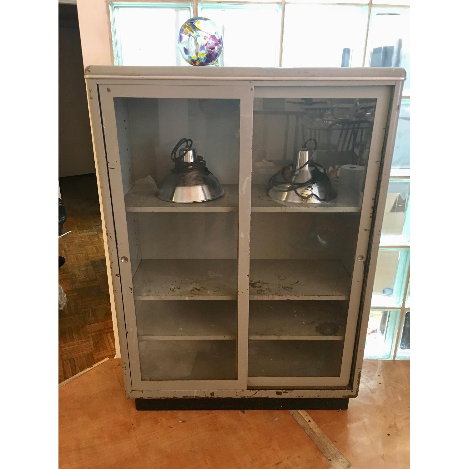 Industrial Modern Storage Cabinet - AptDeco