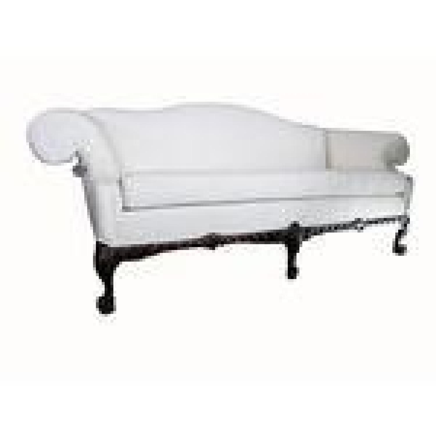 Mahogany Chippendale Camelback Sofa - AptDeco