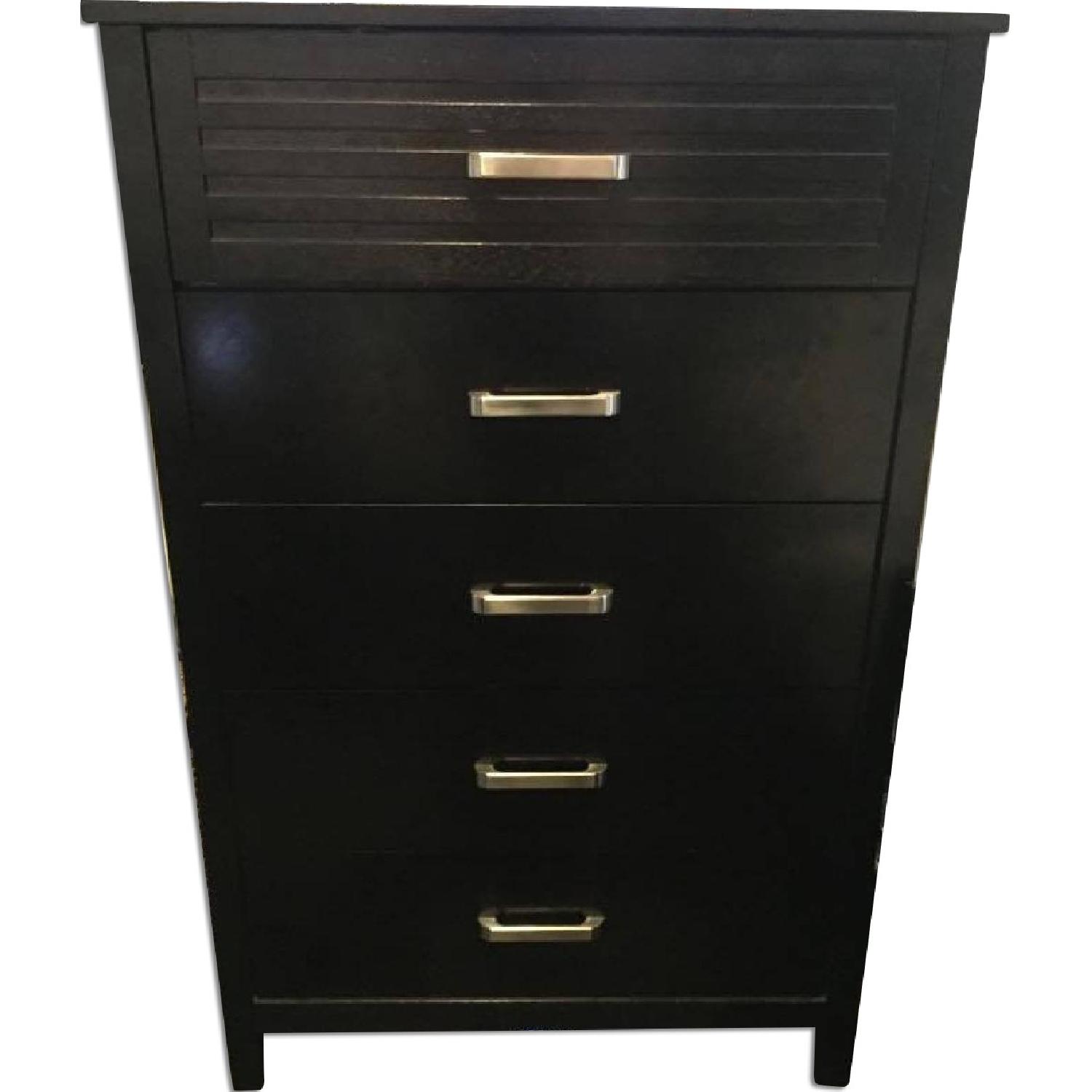 Bob's 5 Drawer Dalton Espresso Chest - AptDeco