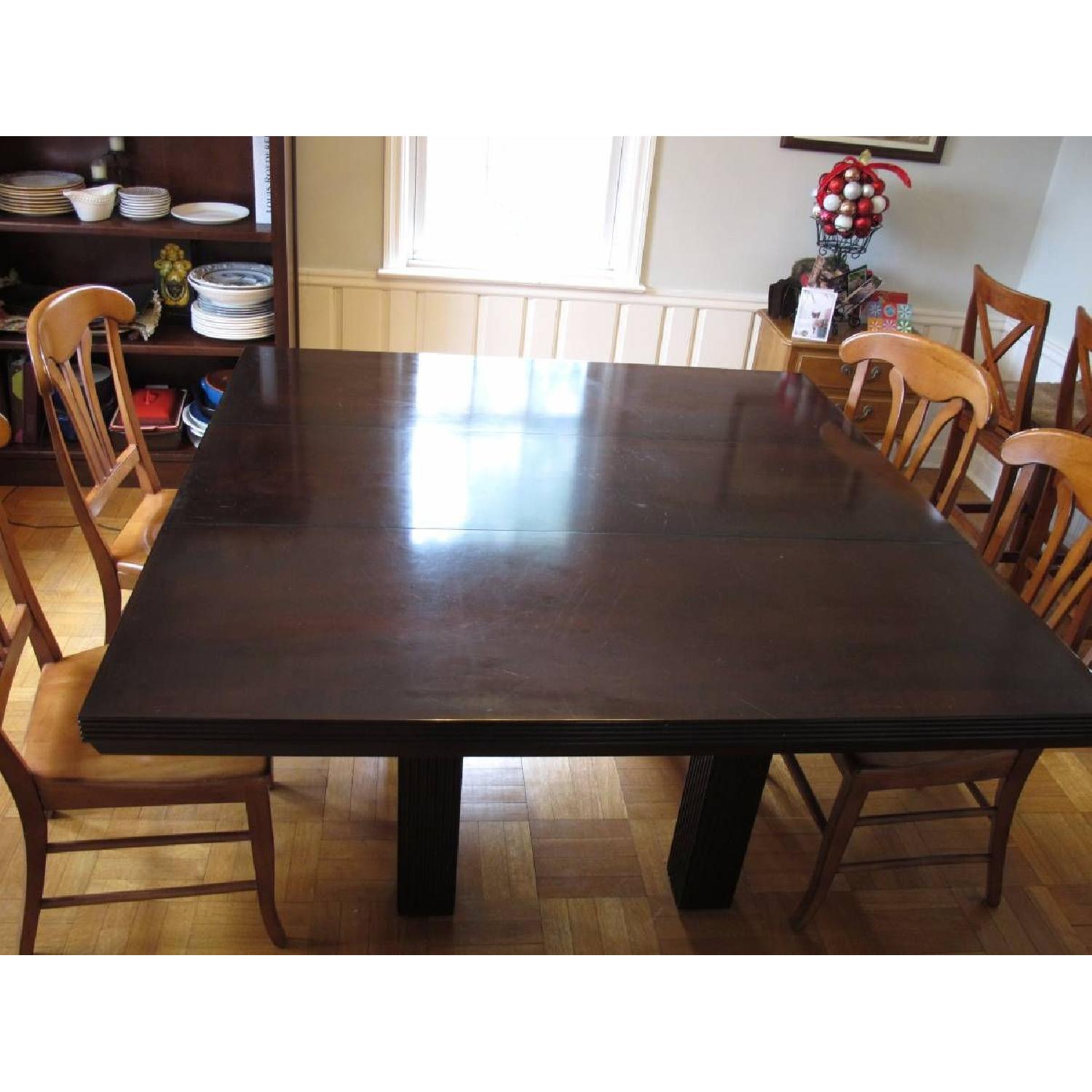 Solid Wood Deco Dining Table - AptDeco