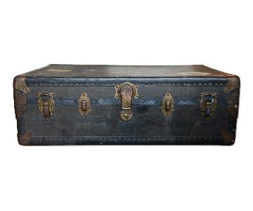 Neverbreak Trunks Vintage 1930s Steamer Trunk - AptDeco