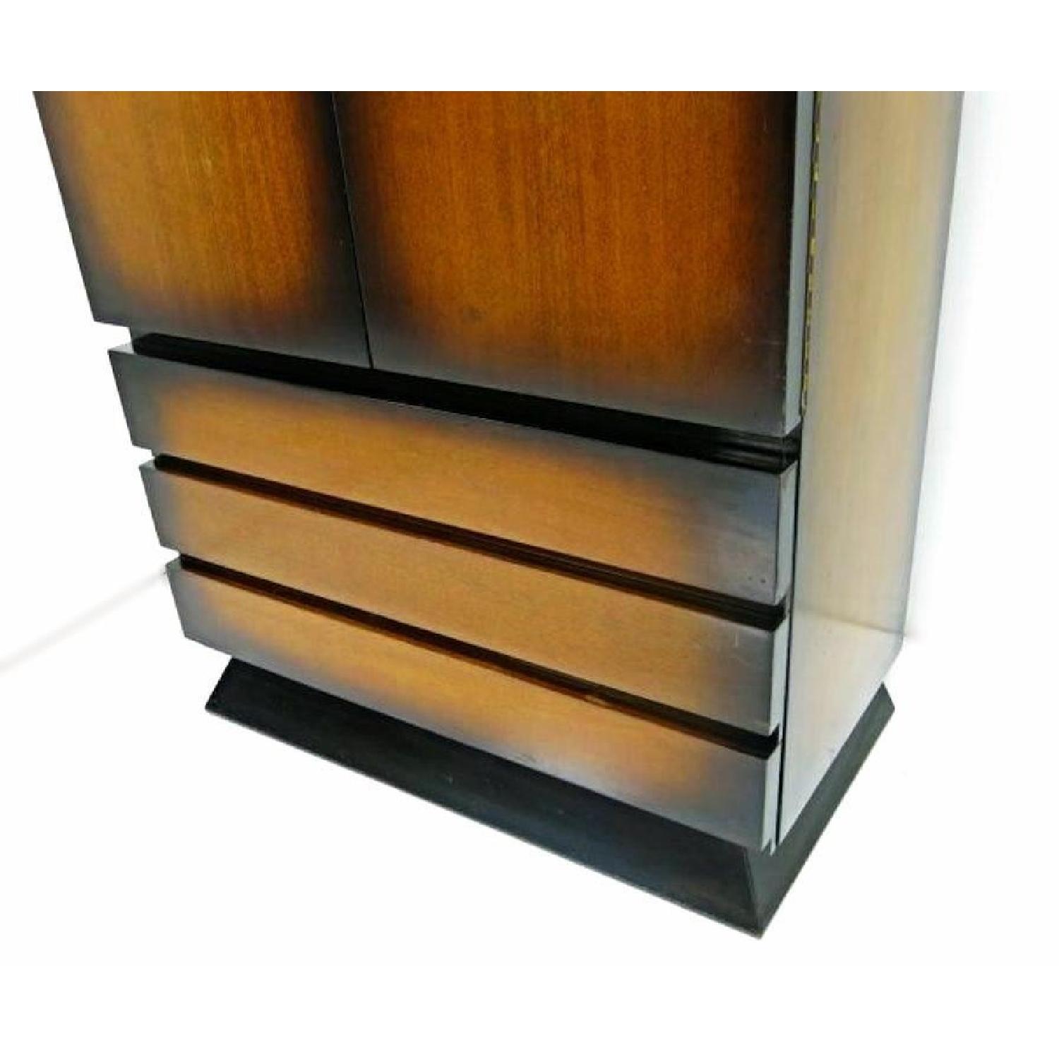 Mid Century Modern 1950's Sunburst Cabinet/Chest - AptDeco