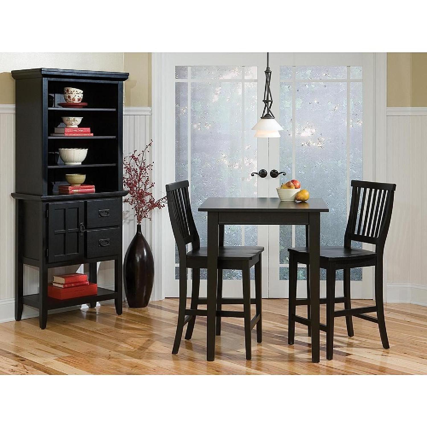 Home Styles Furniture Cafe Table w/ 2 Chairs - AptDeco