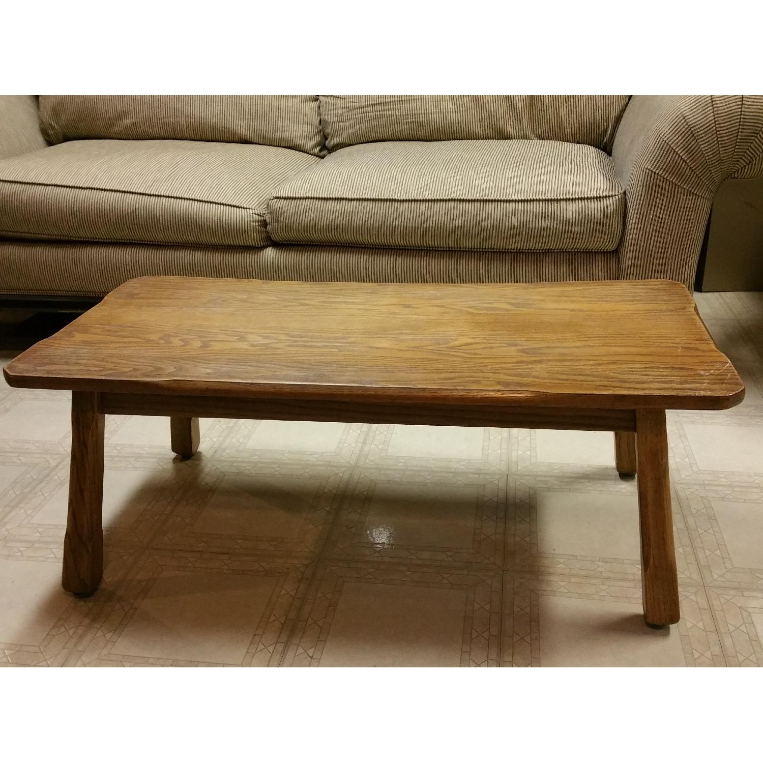 Huffman Koos Furniture Rustic Morris Style Coffee Table - AptDeco