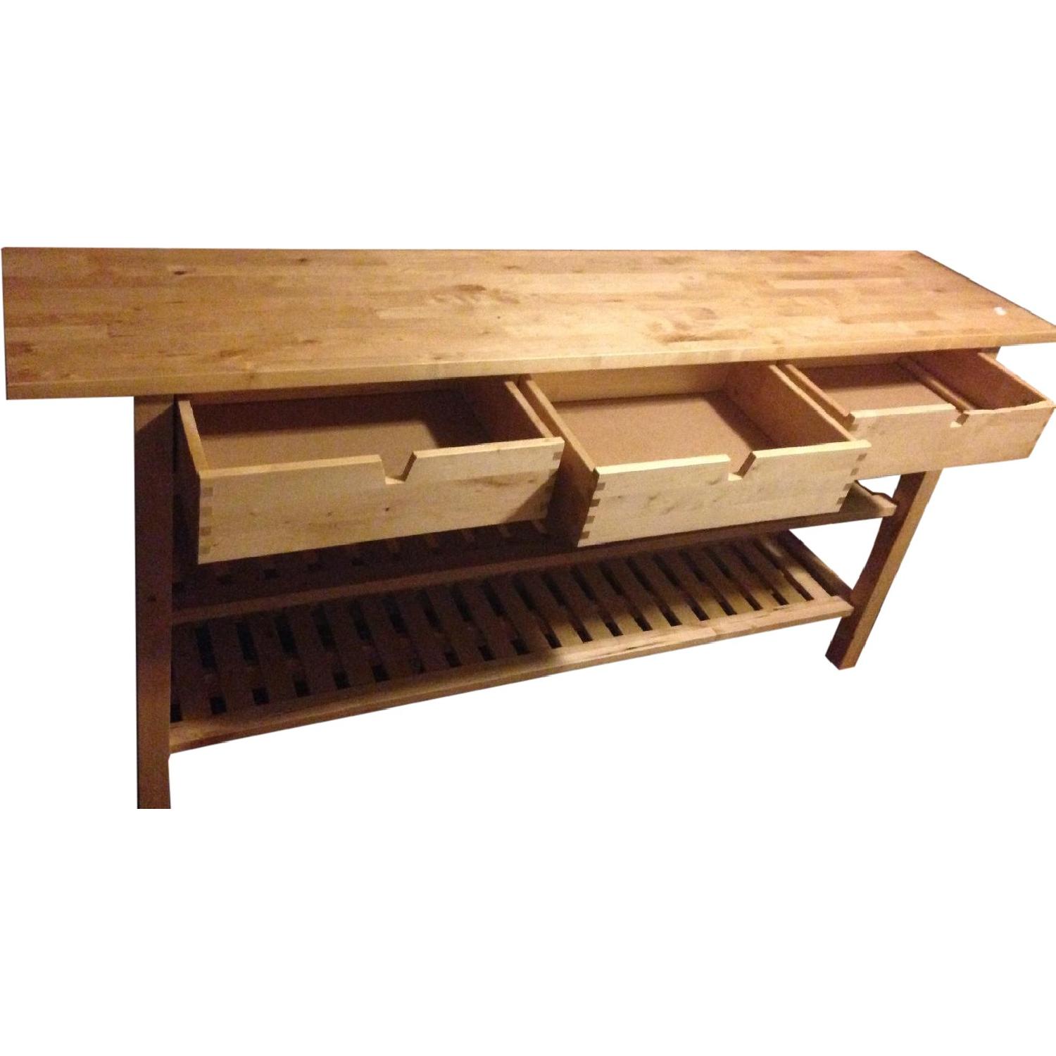 Ikea Long Kitchen Table - AptDeco