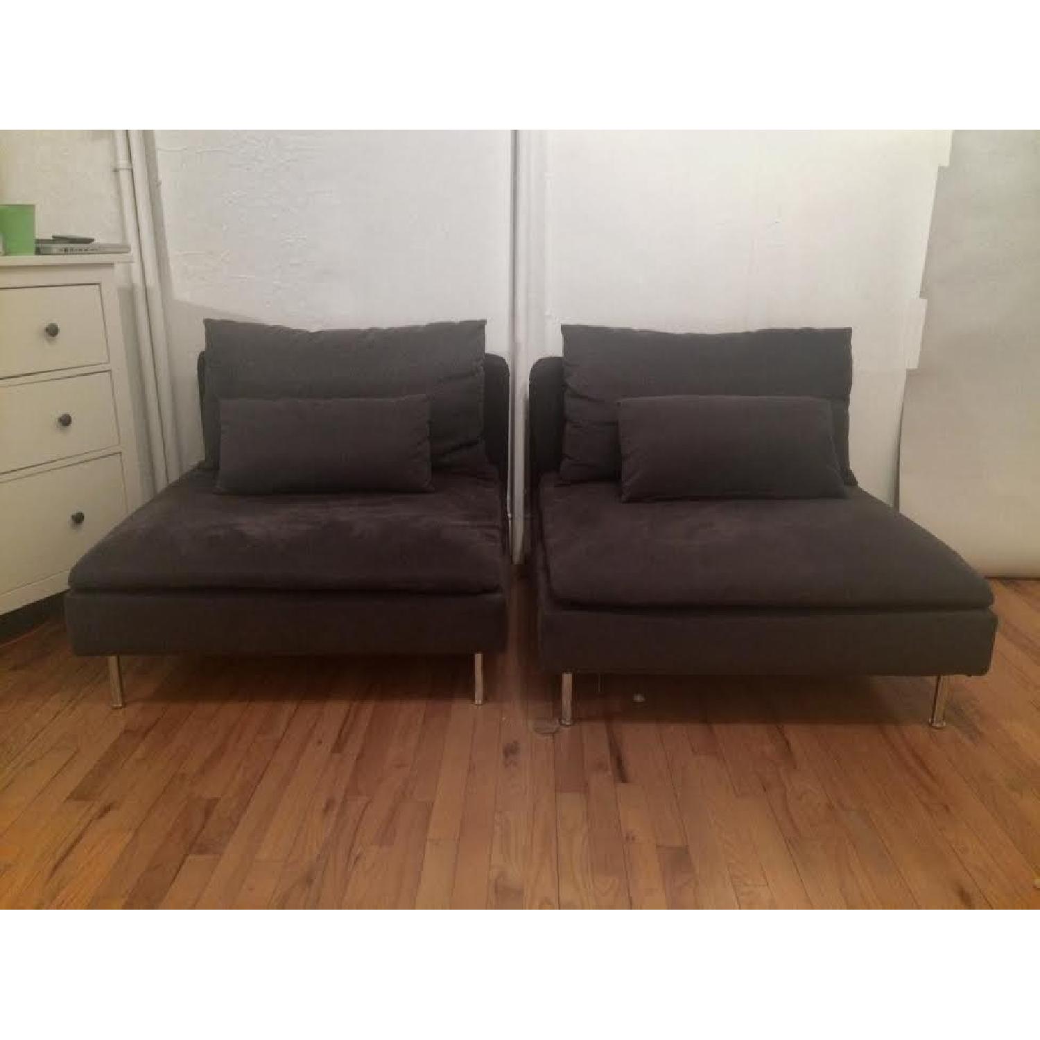 Ikea Soderhamn One Seat Sectionals - AptDeco