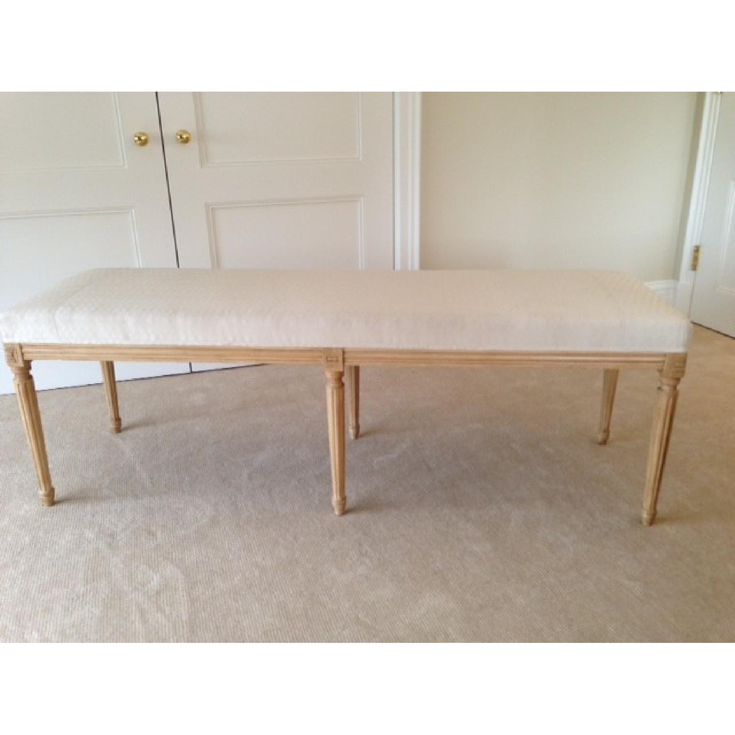 Kenny DeAngelis Custom Upholstered Bench - AptDeco