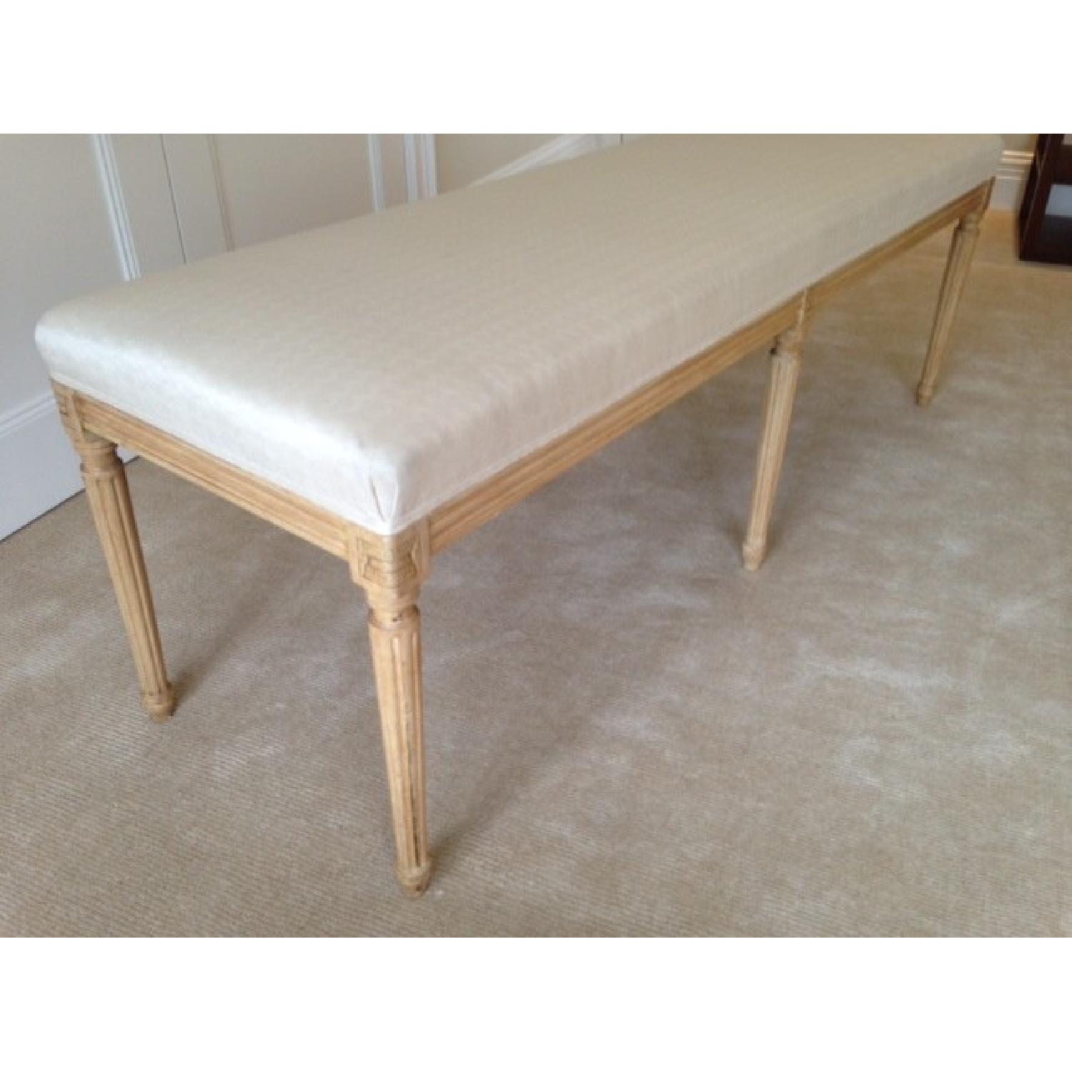Kenny DeAngelis Custom Upholstered Bench - AptDeco