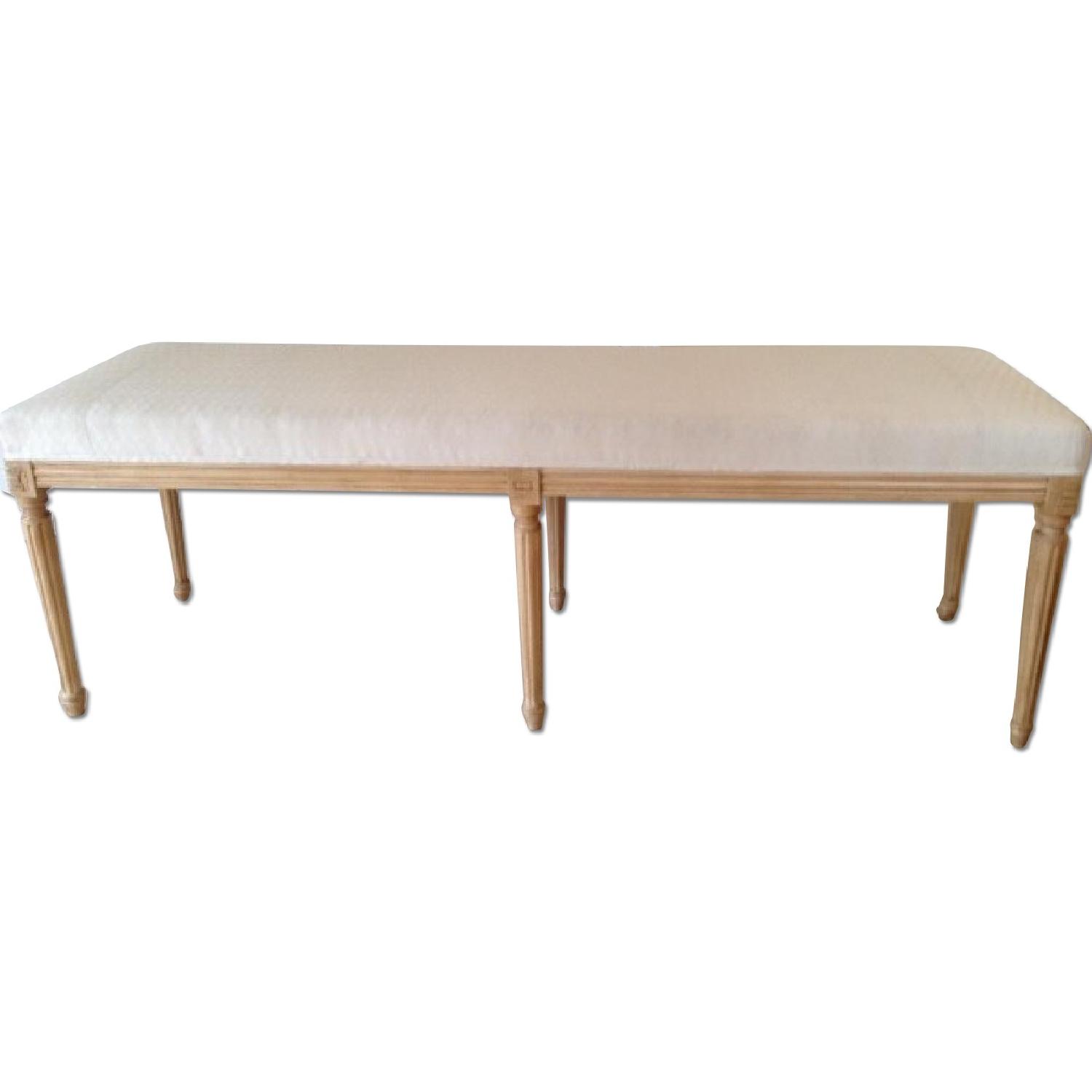 Kenny DeAngelis Custom Upholstered Bench - AptDeco