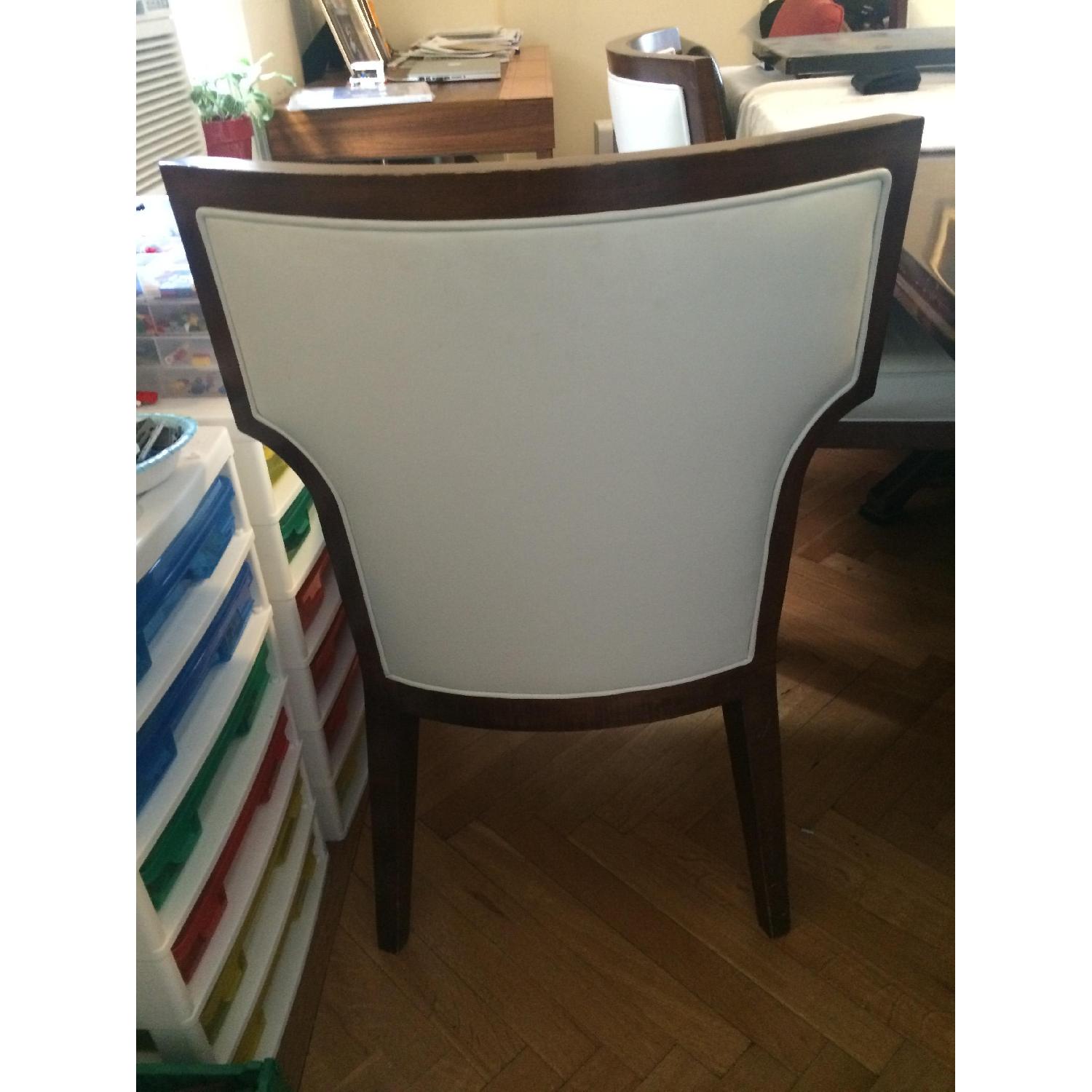 Oly Studio Leather Dining Chairs - Set of 4 - AptDeco