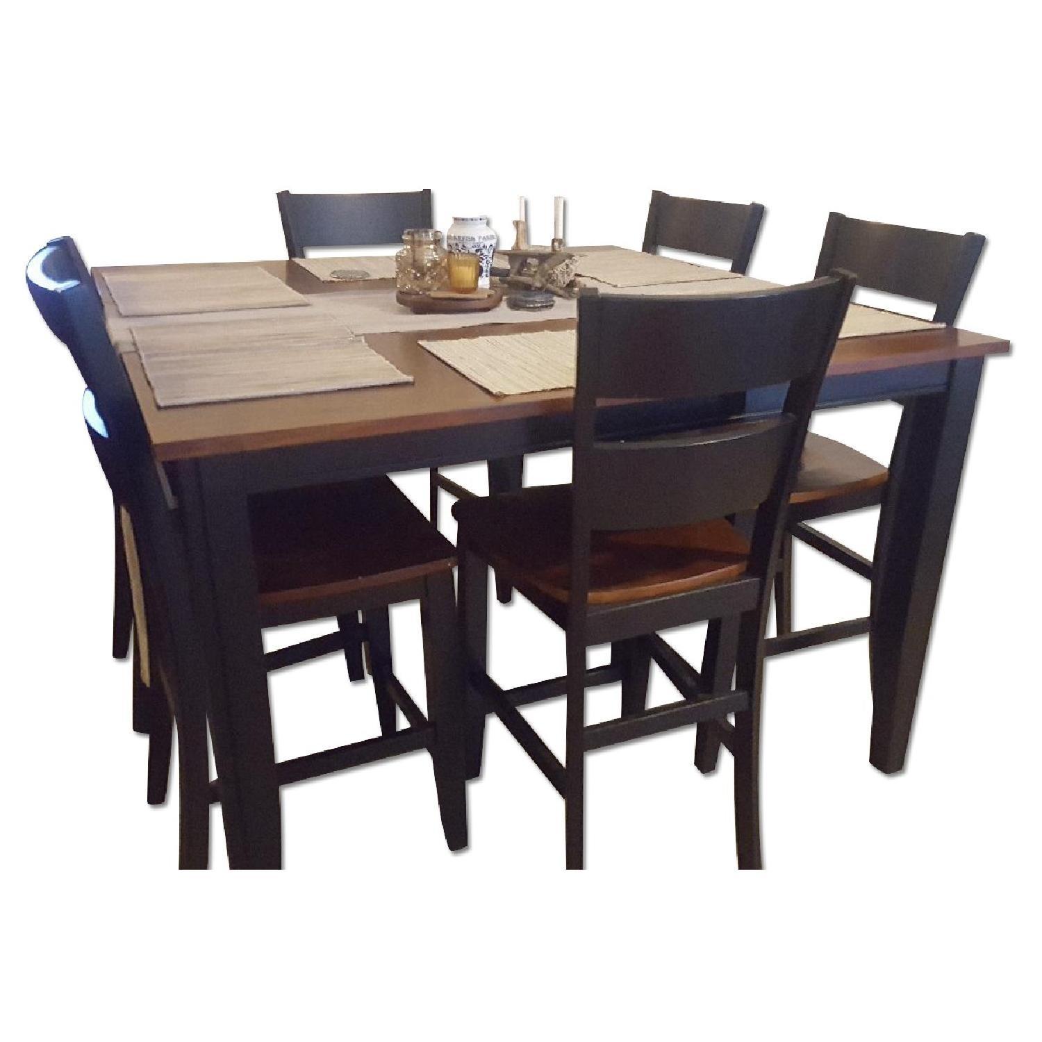 Bob's Blake Pub Table w/ 6 Chairs - AptDeco