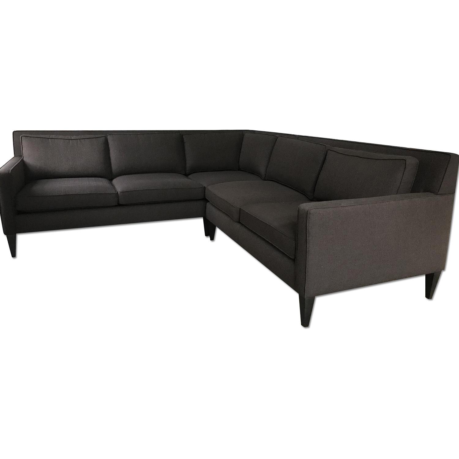 Crate & Barrel Rochelle Sectional Sofa - AptDeco