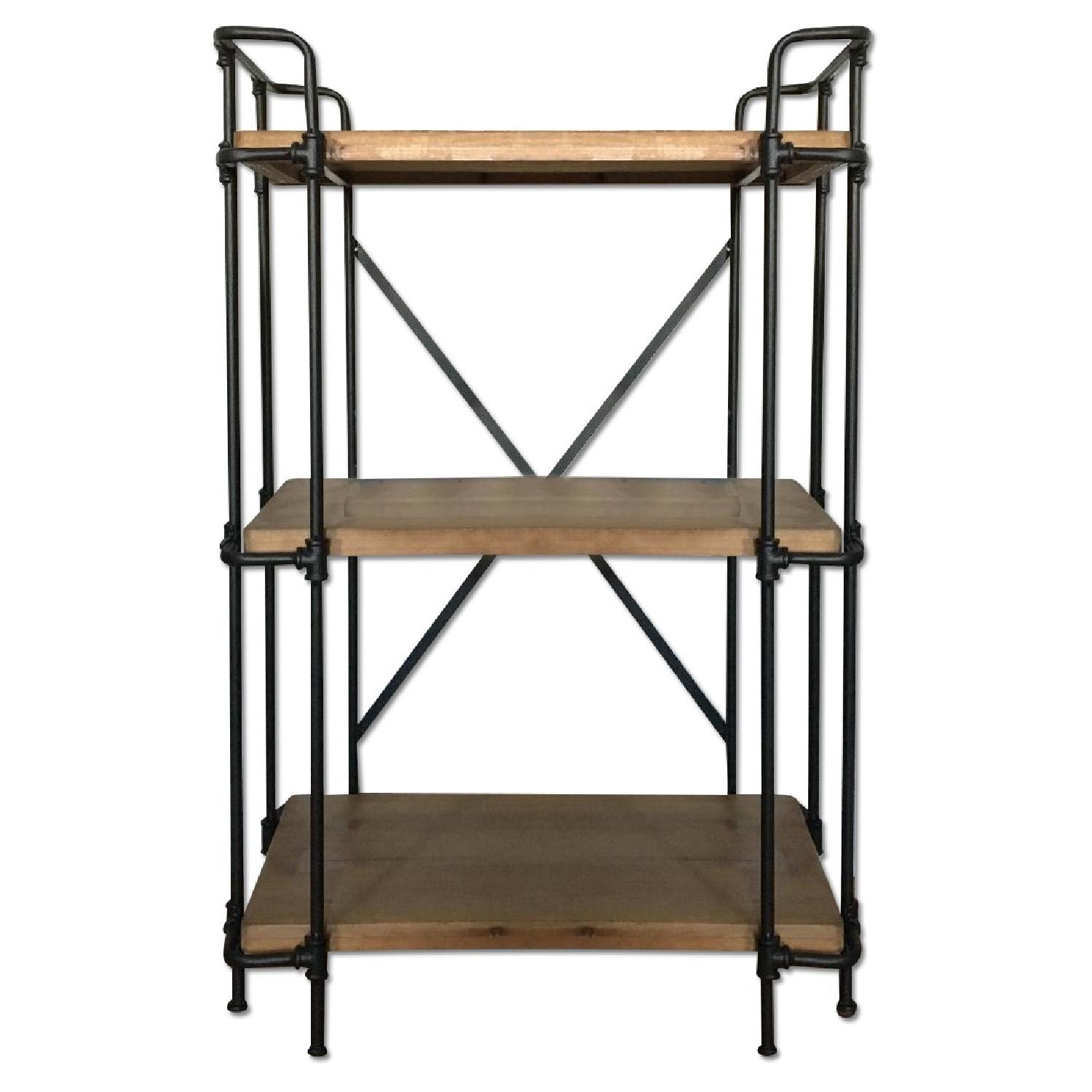 Denise Austin Home Brooklyn 3-Shelf Bookcase - AptDeco