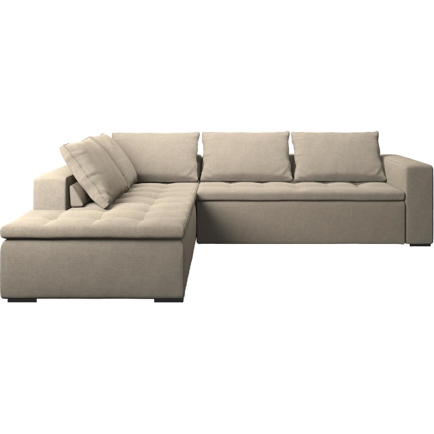 BoConcept Mezzo Corner Sofa in Beige Bari Fabric - AptDeco