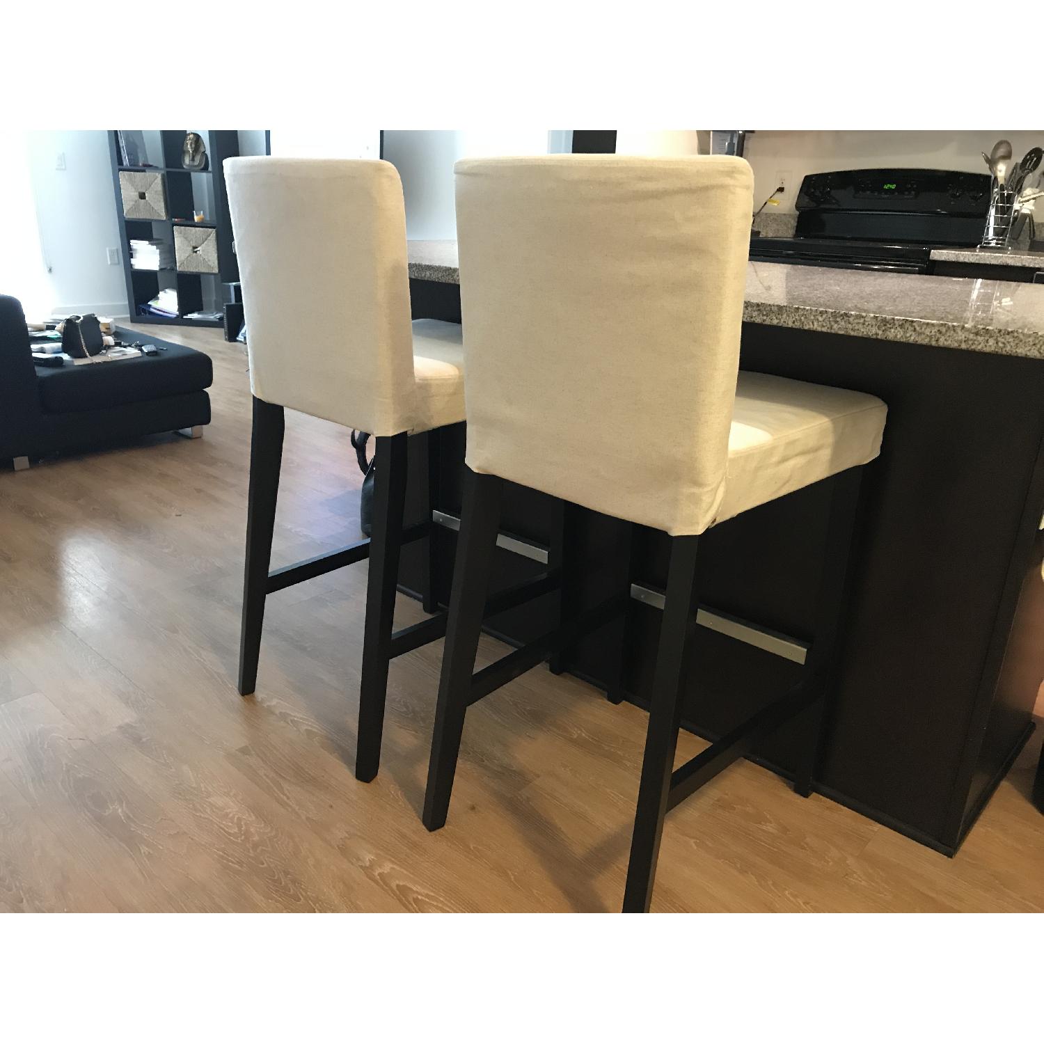 Ikea Henriksdal Bar Stools - AptDeco