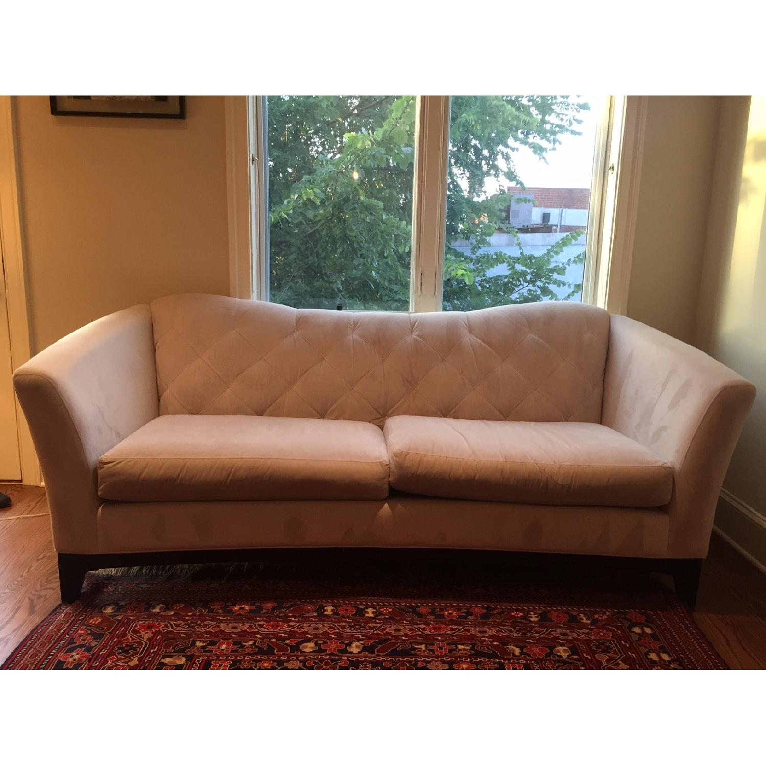 The Roomplace Cindy Crawford Home Collection Fabric Sofa - AptDeco