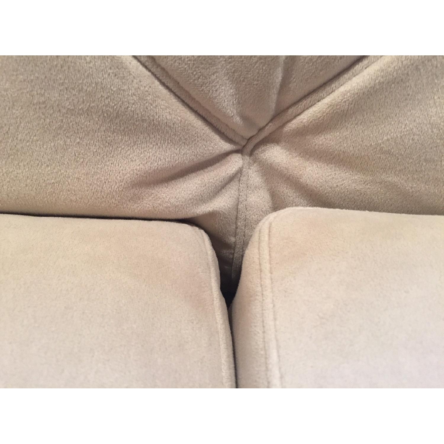 The Roomplace Cindy Crawford Home Collection Fabric Sofa - AptDeco
