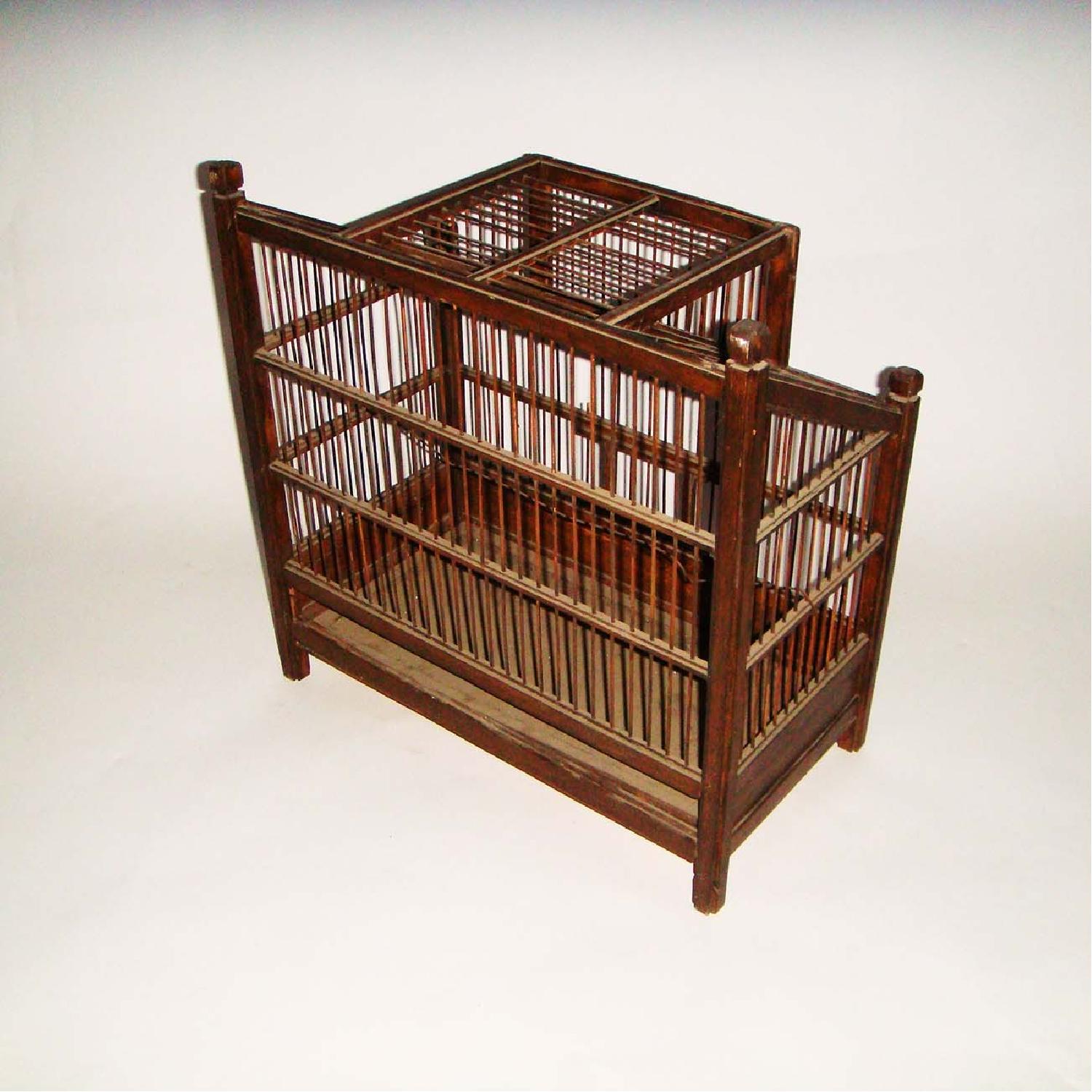 19th Century Belgian hand made Bird Cage - AptDeco