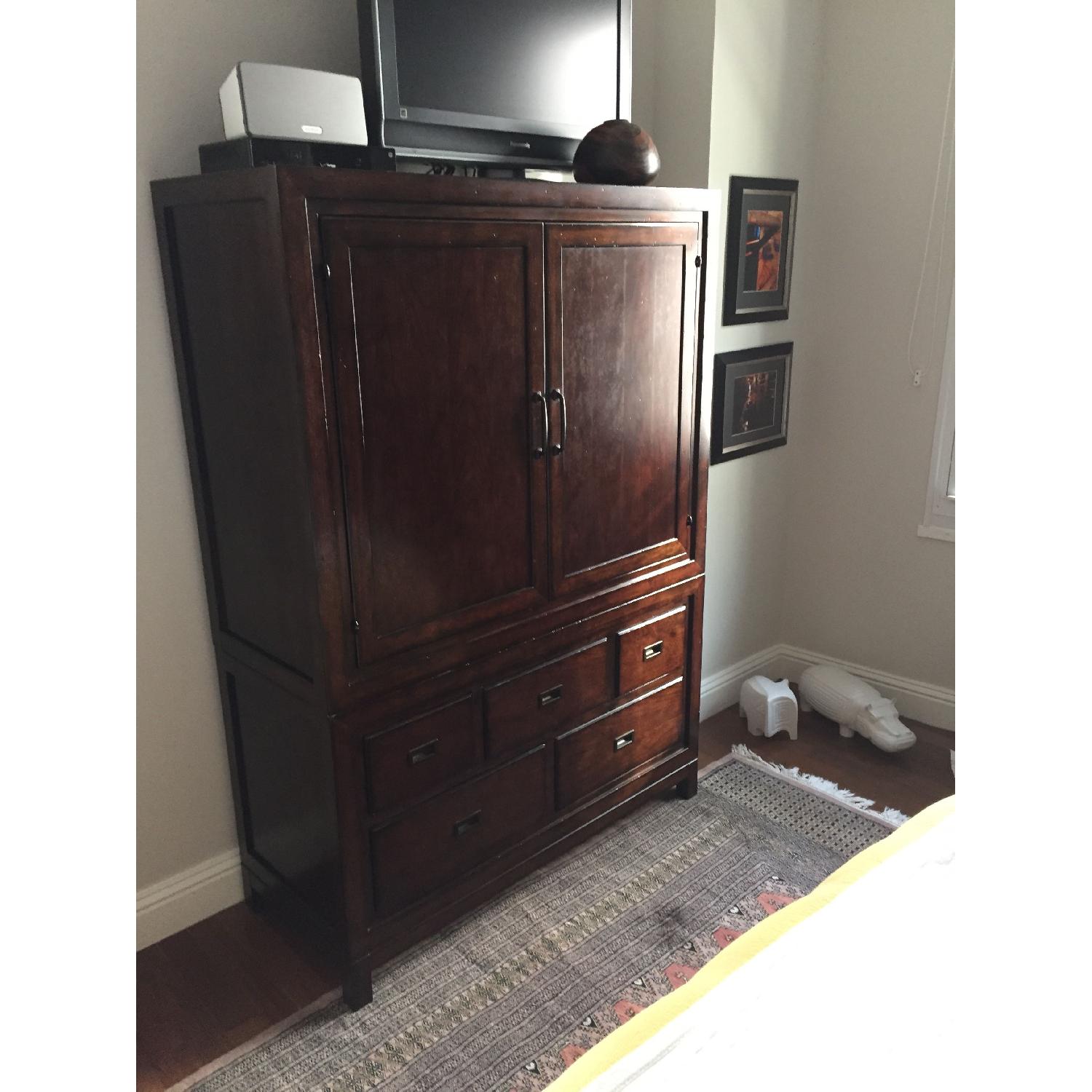 Thomasville Wanderlust Collection Armoire - AptDeco