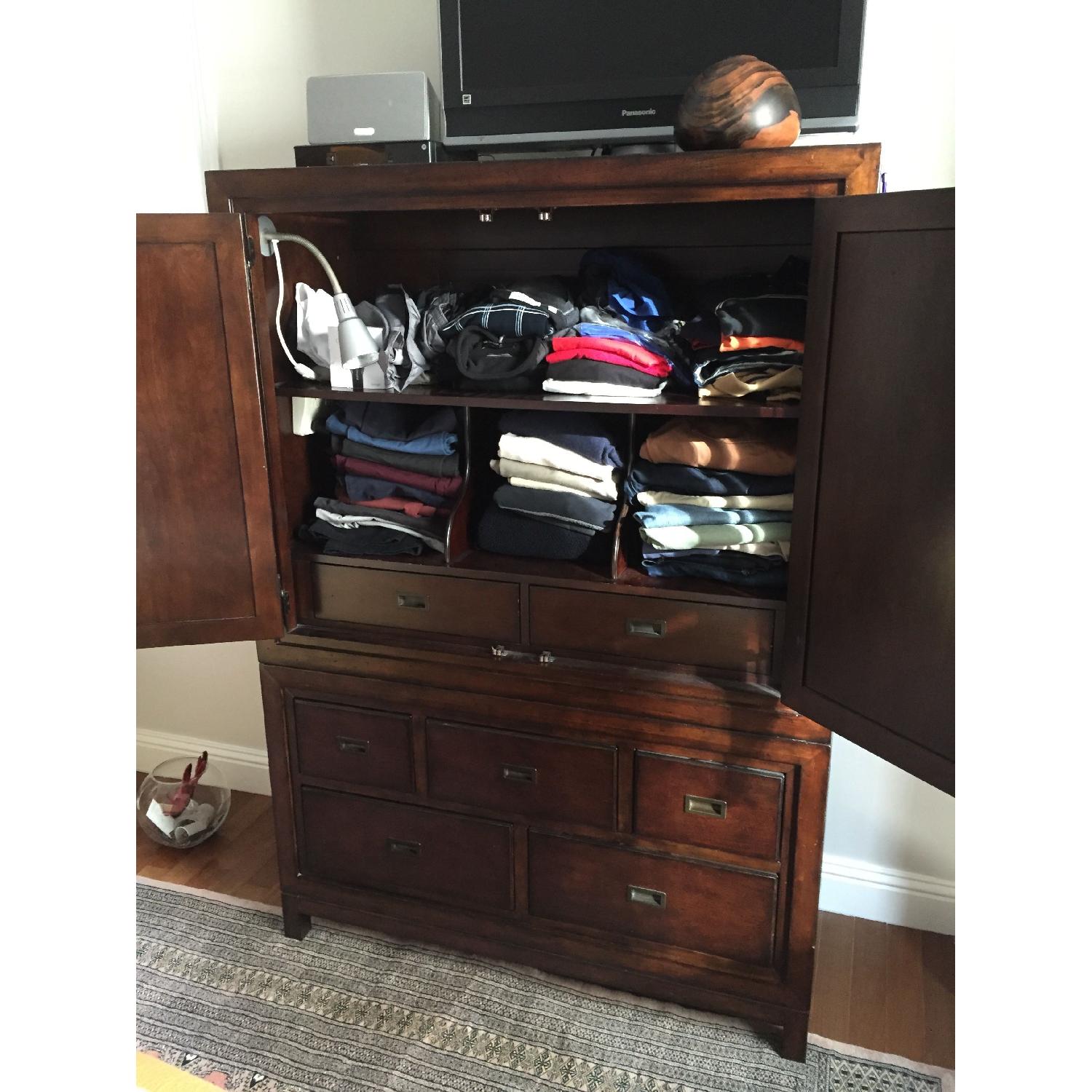 Thomasville Wanderlust Collection Armoire - AptDeco