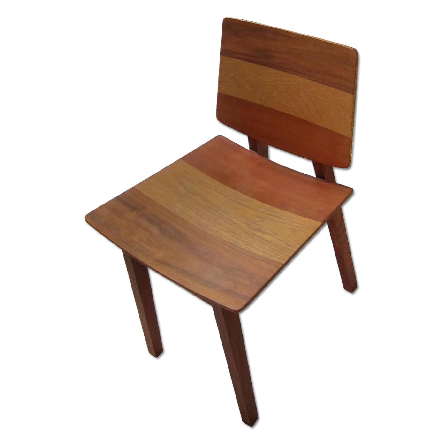 De La Espada Leif Design Park Tone Chairs - Set of 5 - AptDeco