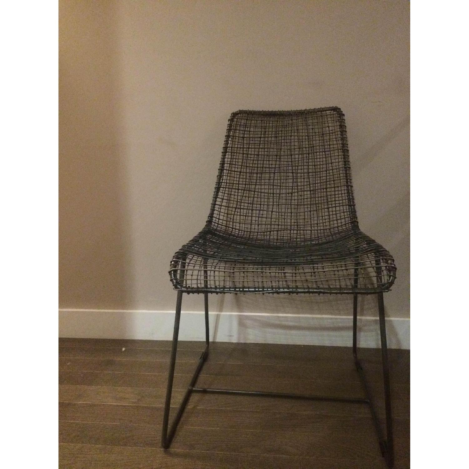 CB2 Reed Chair - AptDeco