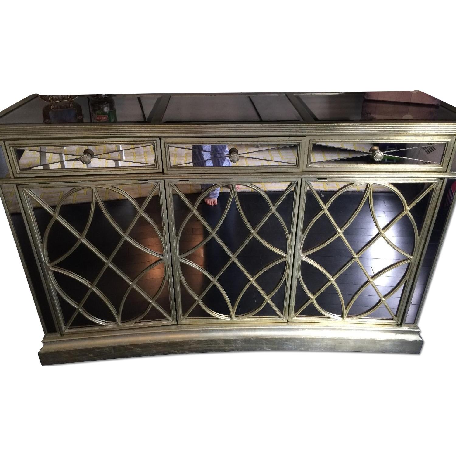 Borghese Mirrored Sideboard/Buffet/Bar Console - AptDeco