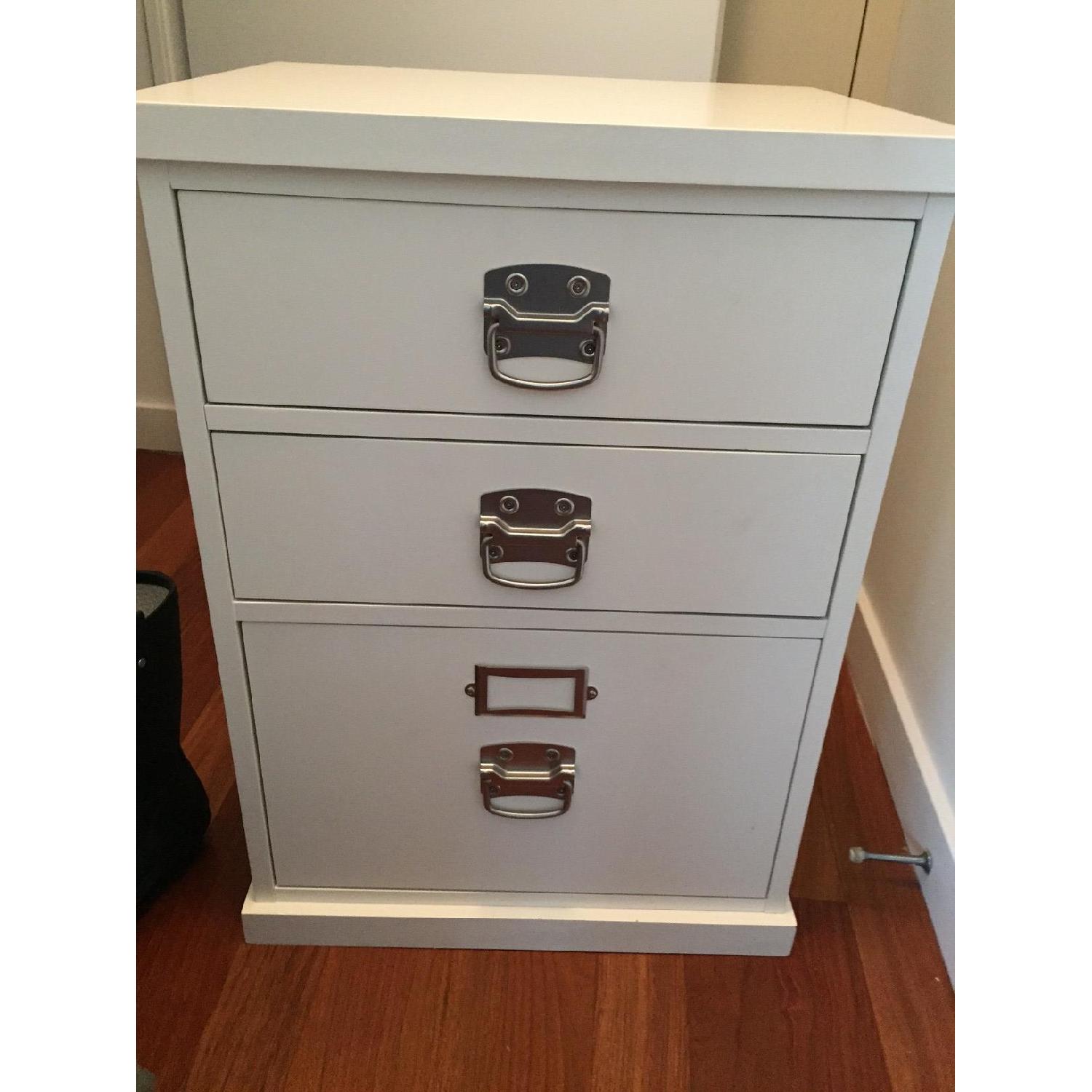 Pottery Barn Bedford 3-Drawer File Cabinet - AptDeco