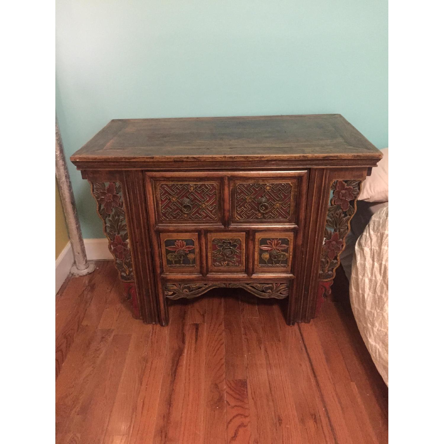 Antique Turkish Style Desk - AptDeco