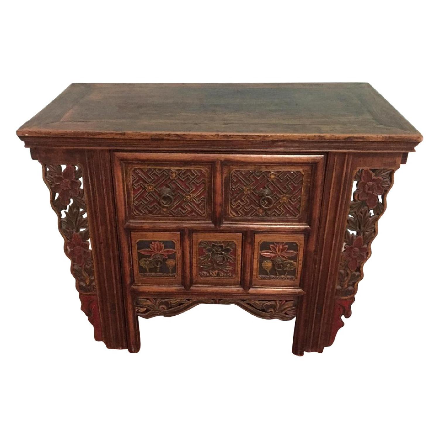 Antique Turkish Style Desk - AptDeco