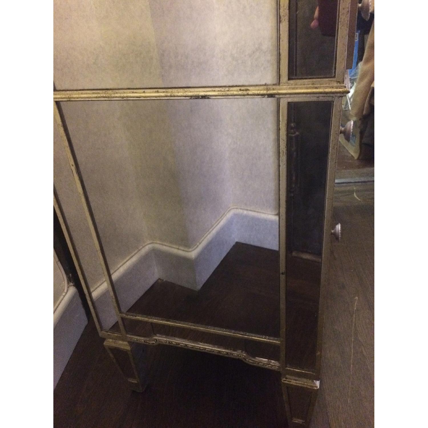 Horchow Mirrored Hall Chest - AptDeco